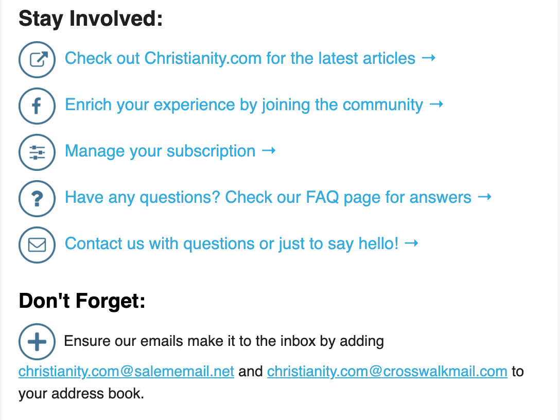 Best and Worst Examples of Religious Email Marketing Campaigns | The ...